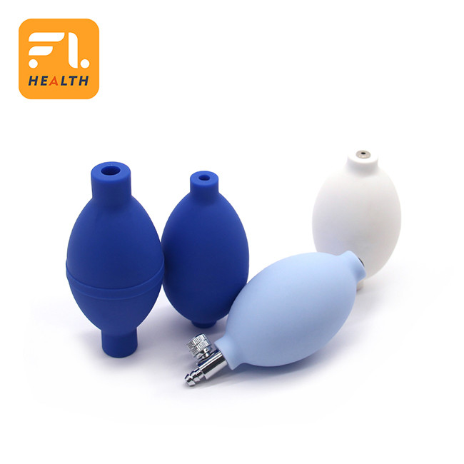 Good elasticity PVC Bulb Pump , Customized Logos Flexible Bulb Puffer