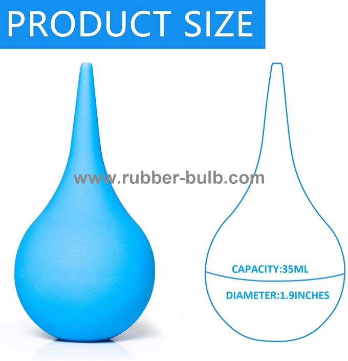 Hand Bulb Syringe Ear Washing Squeeze Bulb,35ML Rubber Squeeze Bulb Ear ...