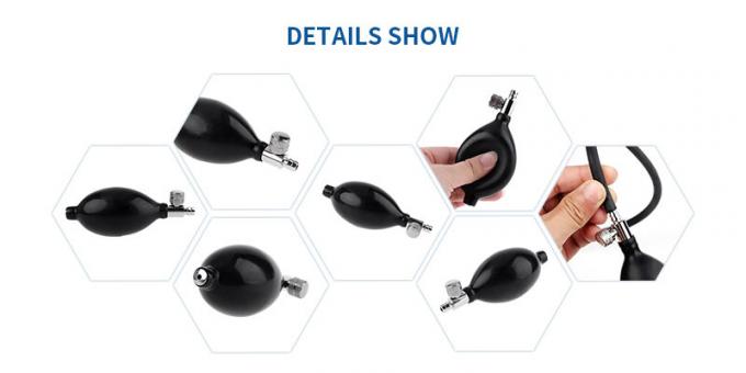 Flexible Hand Squeeze Air Pump Medical Hand Pump Lightweight 82mm Length